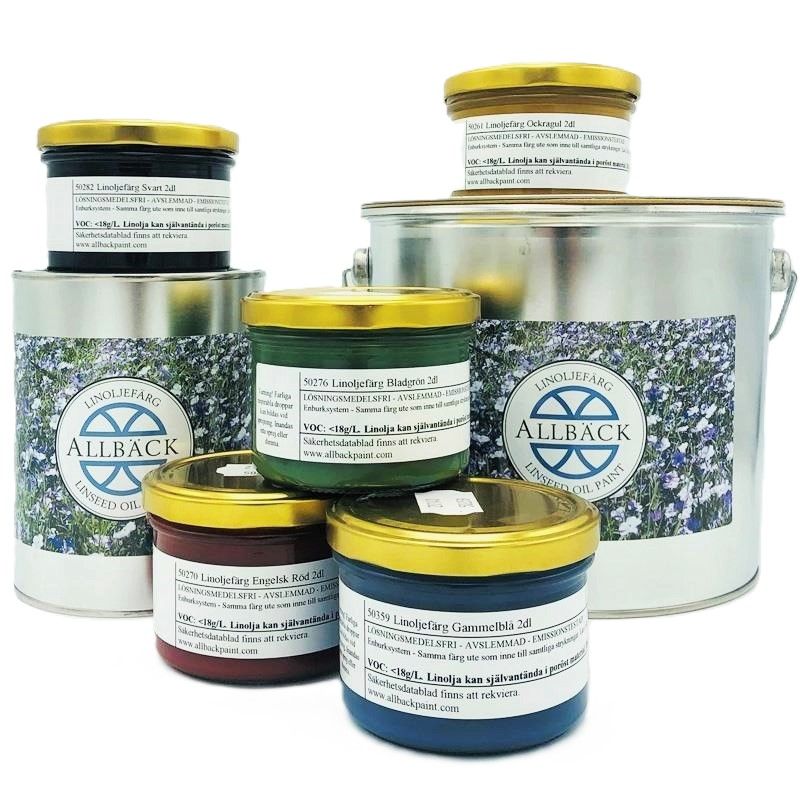 Schlammfarbe Falu Rödfärg